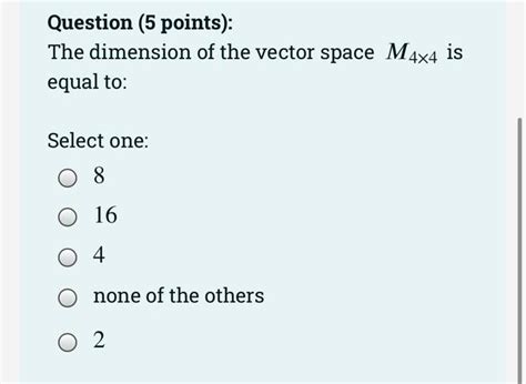 Solved Question Points For Which Value Of X The Set Of Chegg Com