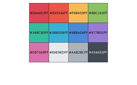 Flat Ui Color Palettes Pal Flatui Ggsci
