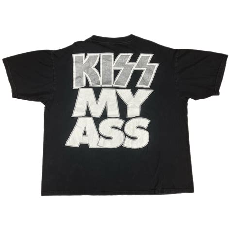 Vintage Kiss Kiss My Ass T Shirt Jointcustodydc