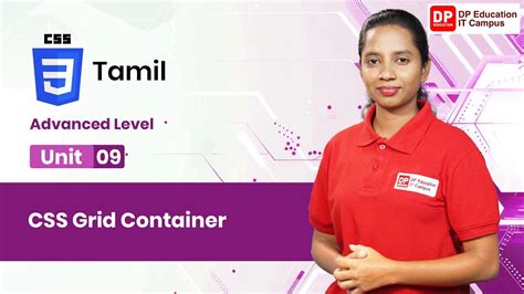 Css Tamil Advanced Level Unit 09 Css Grid Container Youtube