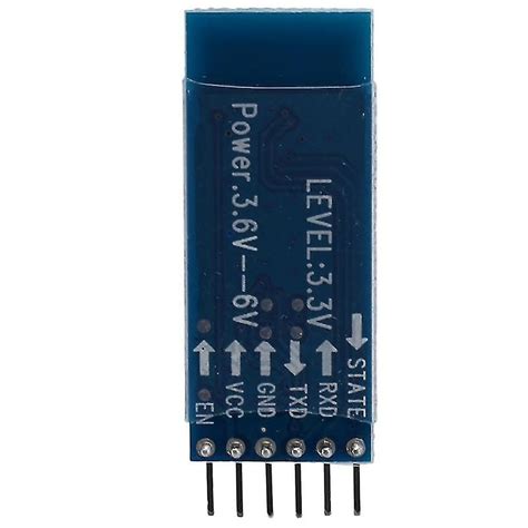 2pcs 6 Pin Rf Wireless Bluetooth Transceiver Slave Module Rs232 Ttl