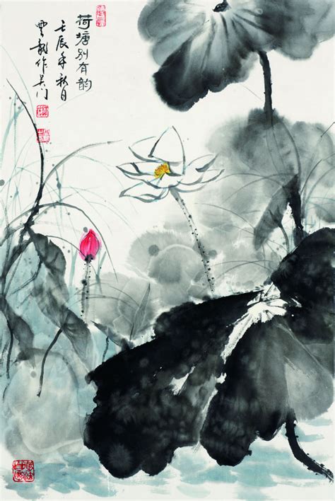 江苏省司法厅 文化苑 法治书画—荷塘别有韵