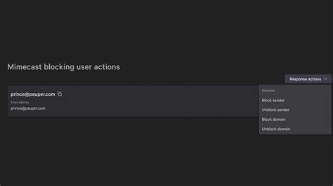 Mimecast Response Actions For Falcon Insight Xdr Crowdstrike Marketplace