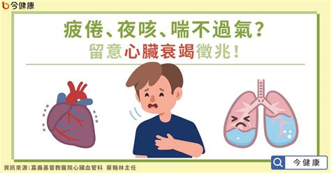 夜咳難躺平？恐為罹患心臟衰竭徵兆 健康 Nownews今日新聞