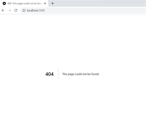 Nextjs Npm Run Dev Compiles Server And Client But Browser Shows 404 Error Stack Overflow