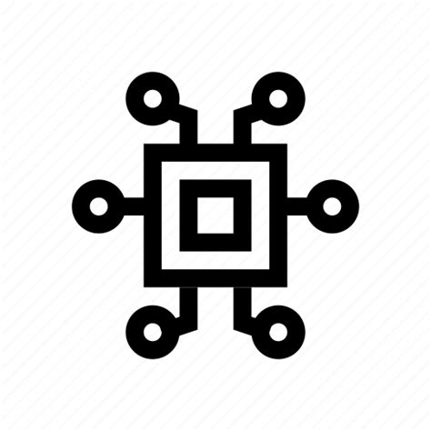 Circuit Chip Technology Hardware Cpu Computer Pc Icon Download On Iconfinder