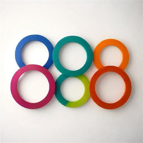 four colored circles on a white background ai generated premium ai