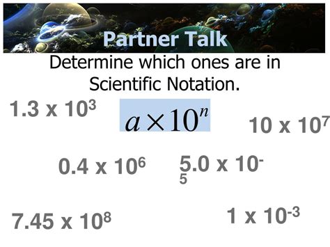 PPT Scientific Notation PowerPoint Presentation Free Download ID