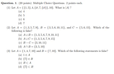 solved question 1 20 points multiple choice questions 2