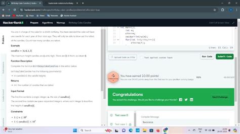 Abhiranjan Singh On Linkedin Helloconnection Today I Tackled Birthday Cake Candle Problem