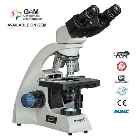 Almicro Metal Binocular Microscope Axl Bino Led Upto 1000x At ₹ 26000 In Ambala