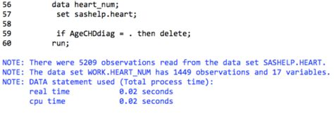 How To Deal Wtih Missing Values In Sas