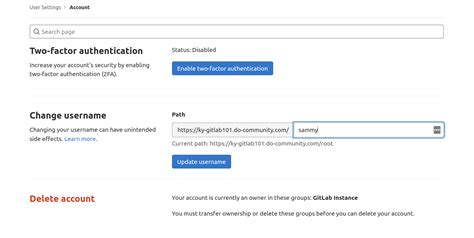 Установка Gitlab на облачный сервер 8hostcom