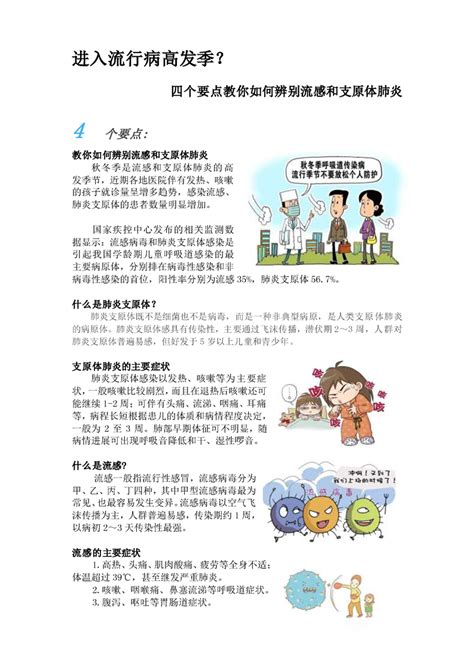 进入流行病高发季？四个要点教你如何辨别流感和支原体肺炎 浙江大学医学院附属邵逸夫医院 我国首家通过jci认证的公立医院