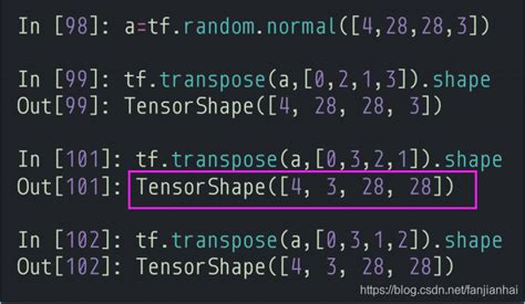 06 Tensorflow20中的维度变换tensorflow20 Reshape函数只变换对应维度 Csdn博客