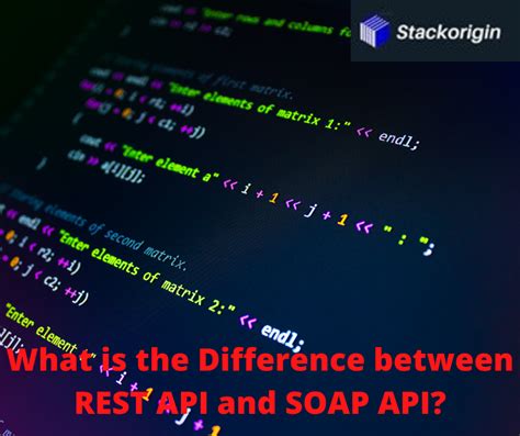 What Is The Difference Between Rest Api And Soap Api Soap Different