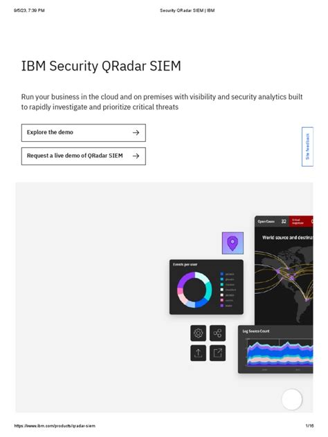 Security Qradar Siem Ibm Pdf Computer Security Security