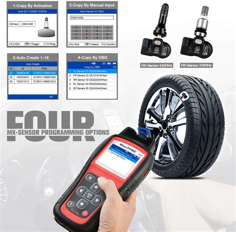 2023 Autel MaxiTPMS TS508 TPMS Diagnostic Relearn Tool With Quick Advanced Mode