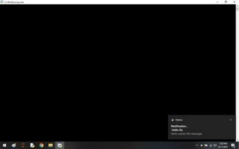Python Program To Toast Notifier Using Python Tkinter Kashipara