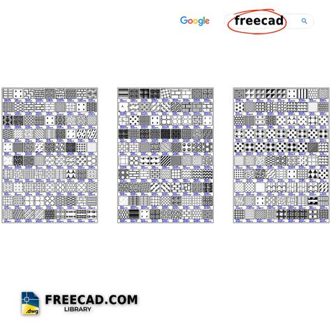 Free AutoCAD Hatch Patterns Download Files CAD Hatches Library