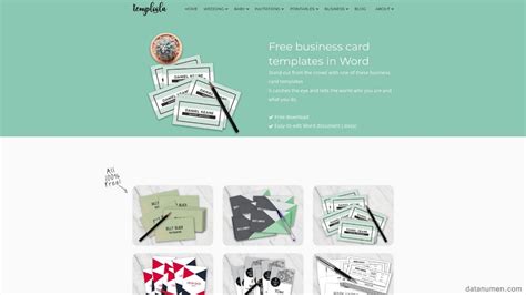11 най добри сайта за шаблони на визитни картички на Word 2024 [БЕЗПЛАТНО]