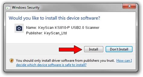 Download And Install KeyScan Ltd KeyScan KS810 P USB2 0 Scanner Driver Id 1604847