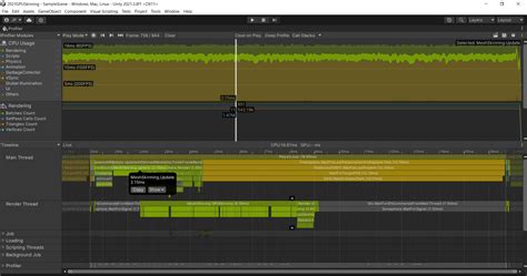 Gpu Skinning Spikes Unity Engine Unity Discussions