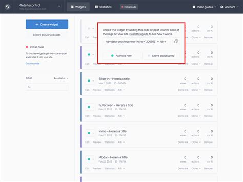 Getsitecontrol Expands Its Toolset With Inline Widgets