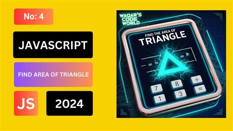 04 How To Find Area Of Triangle In Javascript Calculate Triangle