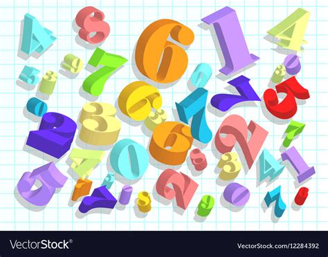 Arithmetic Abstract Background Royalty Free Vector Image