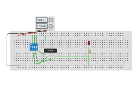 Circuit Design 3bit Even Parity Tinkercad