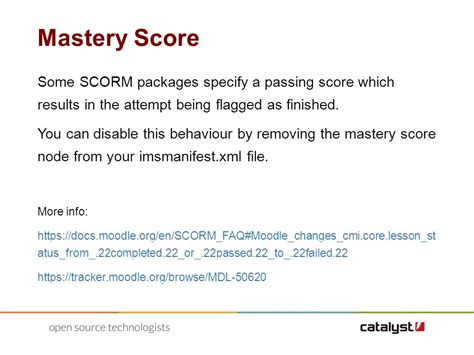Get Completed Scorm Package Score Moodle Aifod