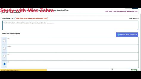Cs401p Quiz 7 Non Graded 2023 Cs401p Quiz 7 2023 Cs401p Quiz Solved 7 2023 Youtube