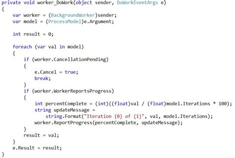 Jeremy Bytes Backgroundworker Component Compared To Net Tasks