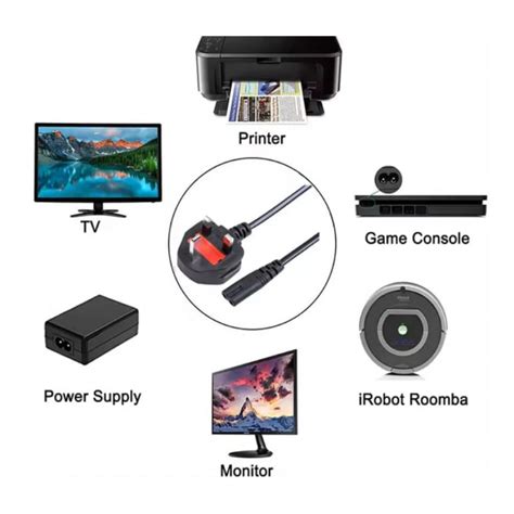 Buy Power Adapter Cordcable 2 Pin With Uk Socket In Dubai Uae Wee