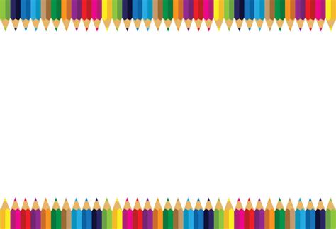 Pencil Border Pattern Vector Art Icons And Graphics For Free Download