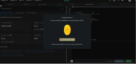 Guga Prasad On Linkedin Geekstreak2024 Codingchallenge Potd