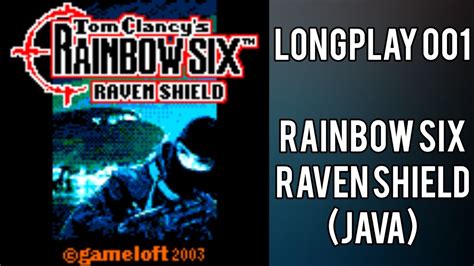 longplay 001 rainbow six raven shield java youtube