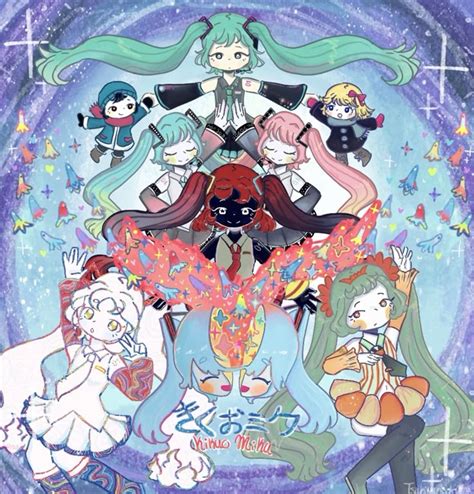 Grand Kikuo Miku Crossover Kikuo Hatsune Miku Vivinos Vocaloid