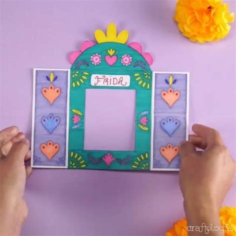 Nicho De Papel Para Decorar Una Ofrenda Artesanía De Halloween Manualidades Elaboración