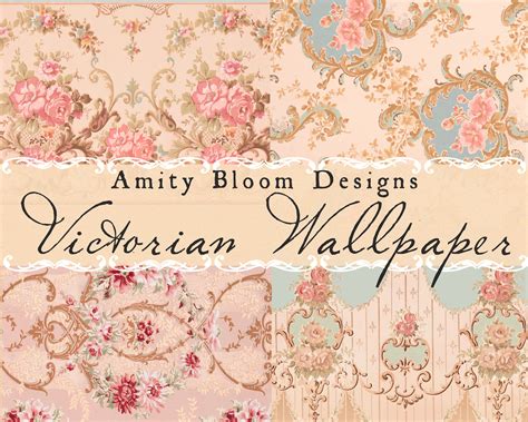 Wallpaper For Wall Victorian At Ashley Eaton Blog