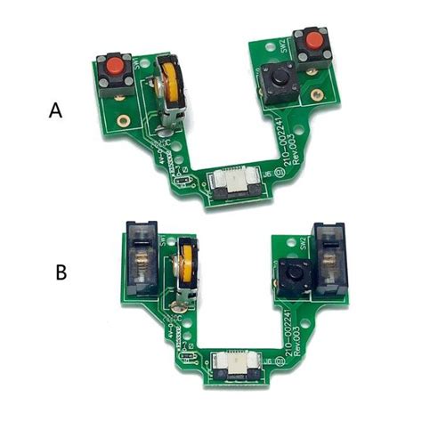 【flexible】 For Logitech G Pro X Superlight Mouse Top Motherboard Micro Switch Button Board