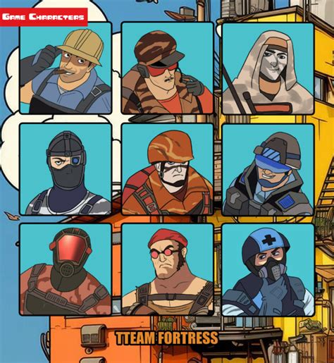 『team Fortress Classic』キャラクター一覧 Characters