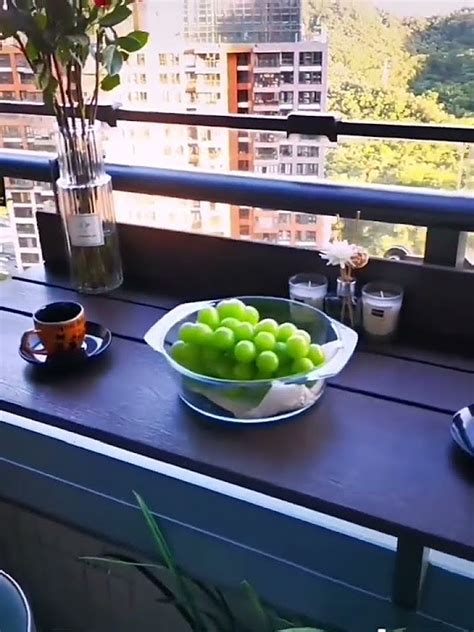 발코니 접이식 테이블 야외 테라스 선반 베란다 난간 걸이 홈바 Youtube