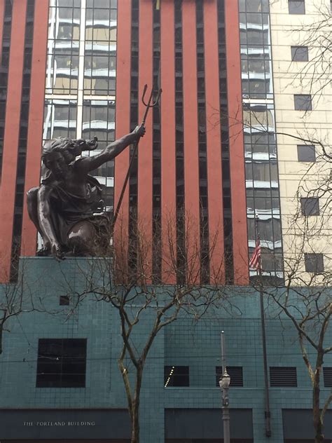 Portlandia Statue Portland