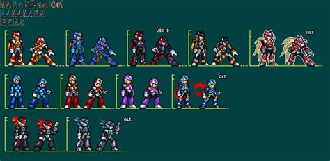 Megaman Zero X Sprites