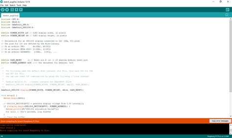 Pi Pico And Ssd1306 Oled Display Displays Arduino Forum