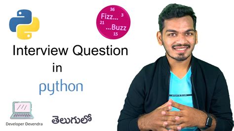 17 Interview Questions In Python Fizz Buzz In Python Python