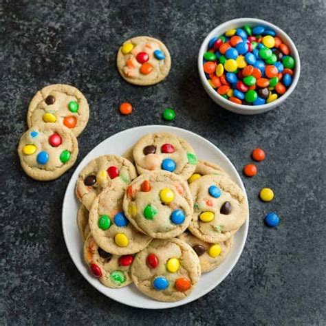 Chewy Mandm Cookies Recipe Baked By An Introvert