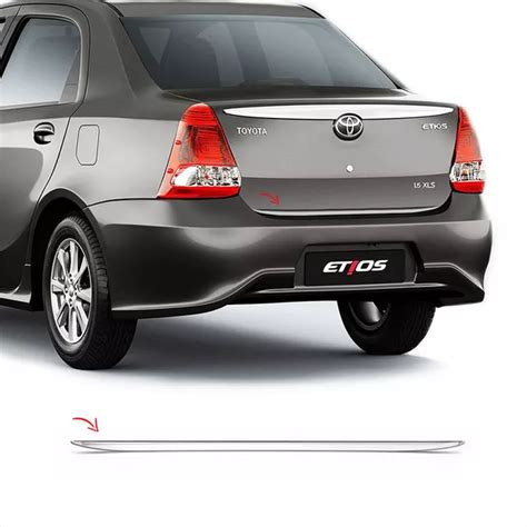 Friso Traseiro Porta Mala Cromado Toyota Etios Mercado Livre